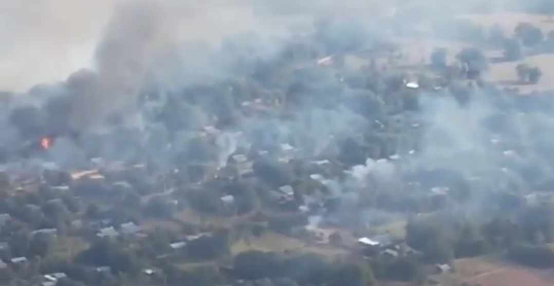 Locals forced to flee after junta burns homes in Myaing Township’s ...